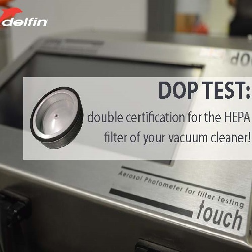 انجام تست DOT جهت بررسی بازدهی بهینه فیلتر جاروبرقی صنعتی کمپانی دلفین ...